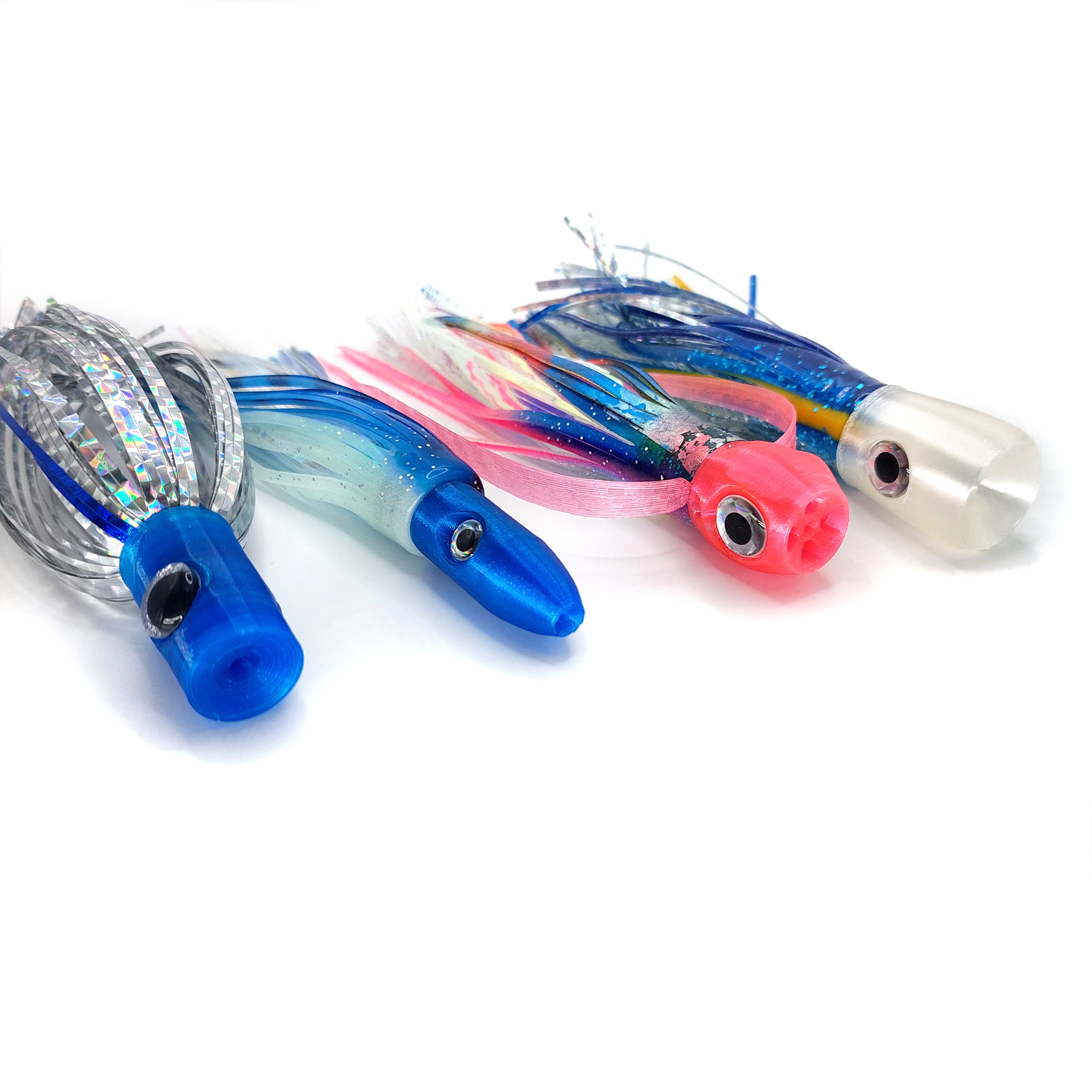 Mixed Offshore Trolling Lures Unrigged | Evolution Lures