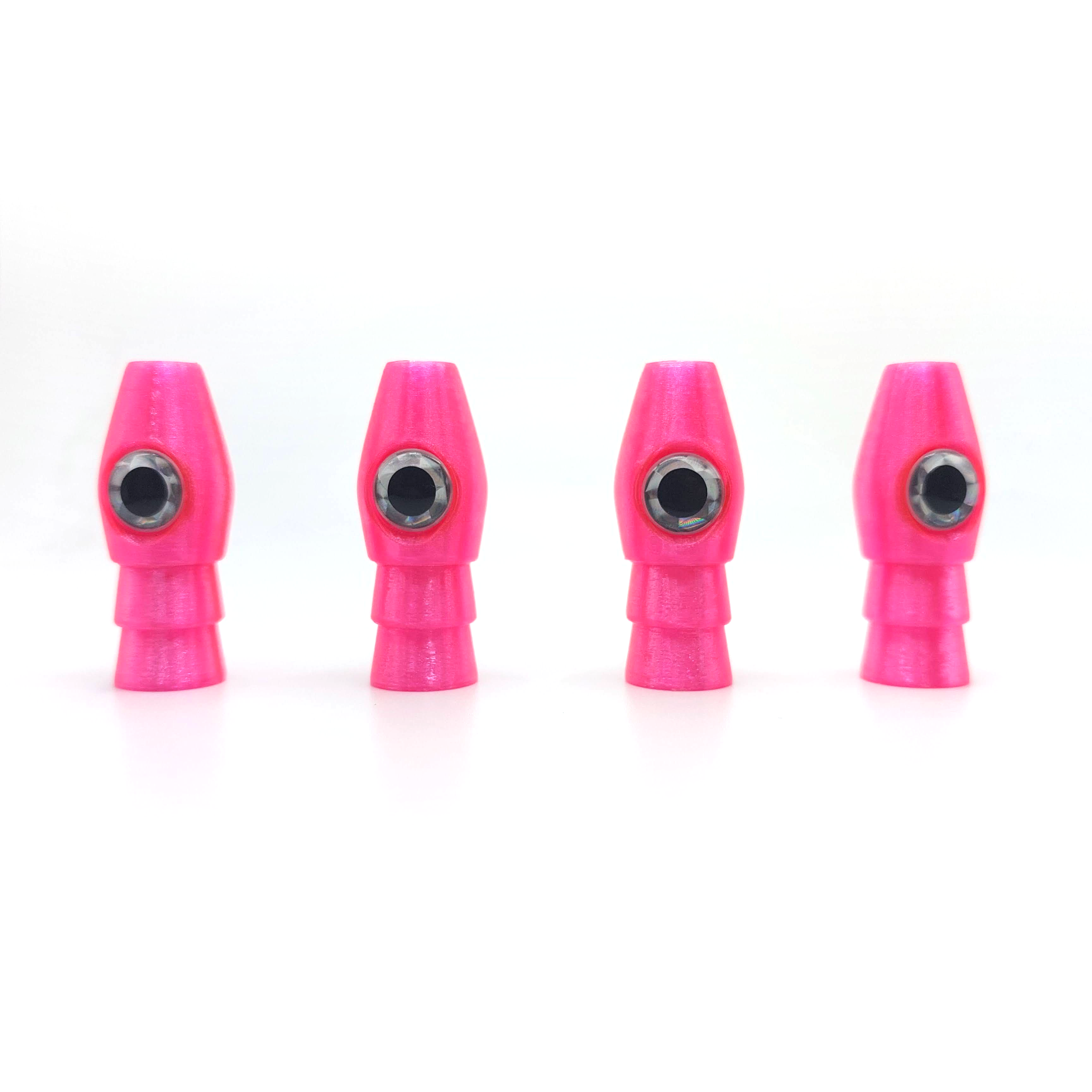 4 Pack BigEye Hard Rubber Offshore Trolling Heads | Evolution Lures